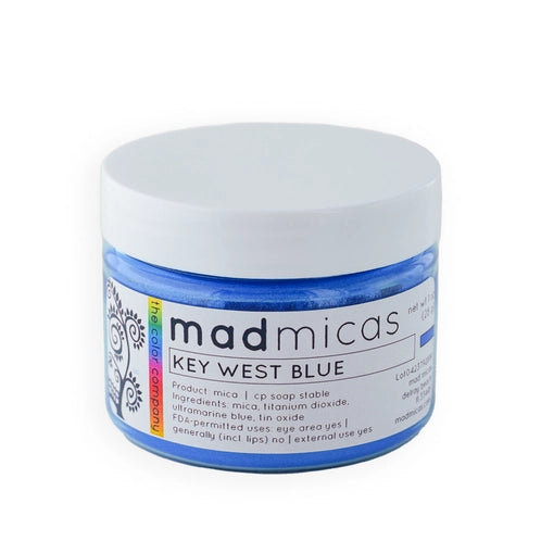 CS - Mica Powder Key West Blue light blue mica pigment – Candle Element