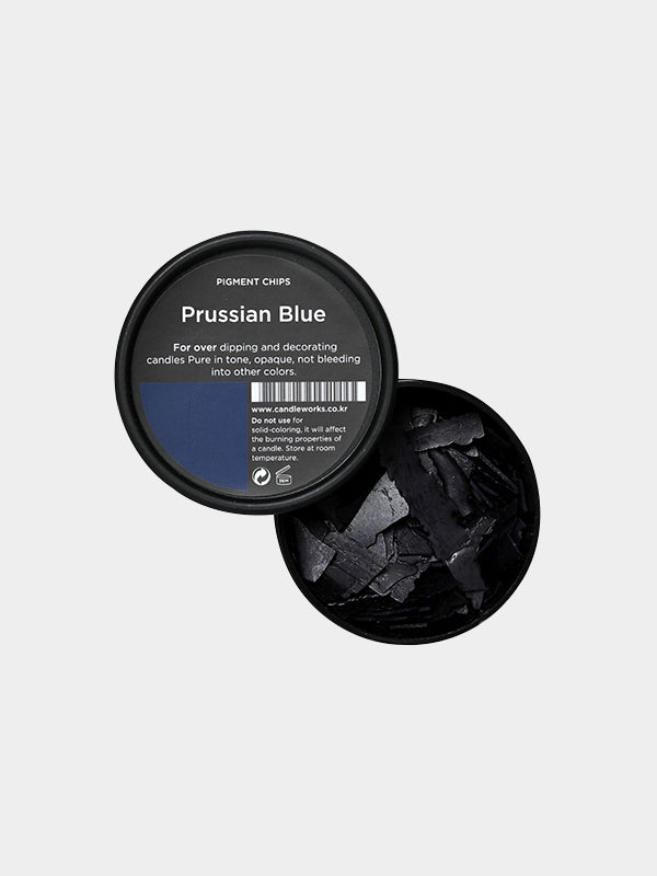 CW - Prussian Blue Pigment Chips 普魯士藍顏料片 #A10 – Candle Element