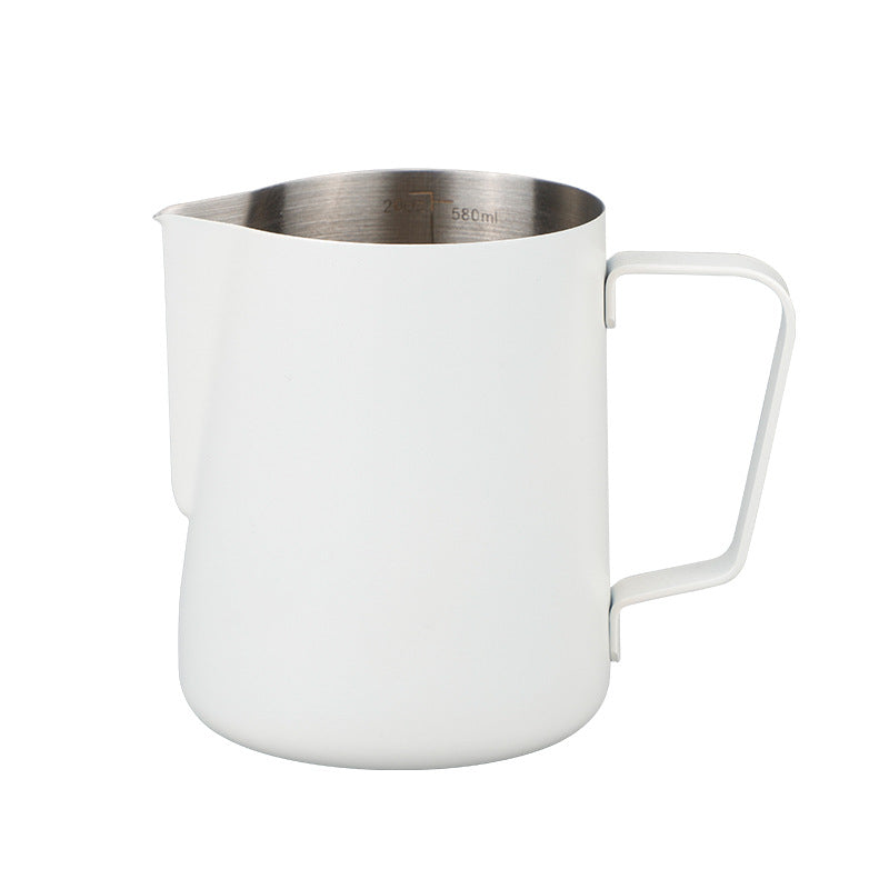 White Stainless Steel Pitcher White Stainless Steel Pitcher – Candle ...