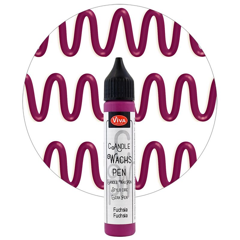 Candle Wax Pen Decorative Candle Pen 28ml - Fuchsia Purple Red – Candle ...